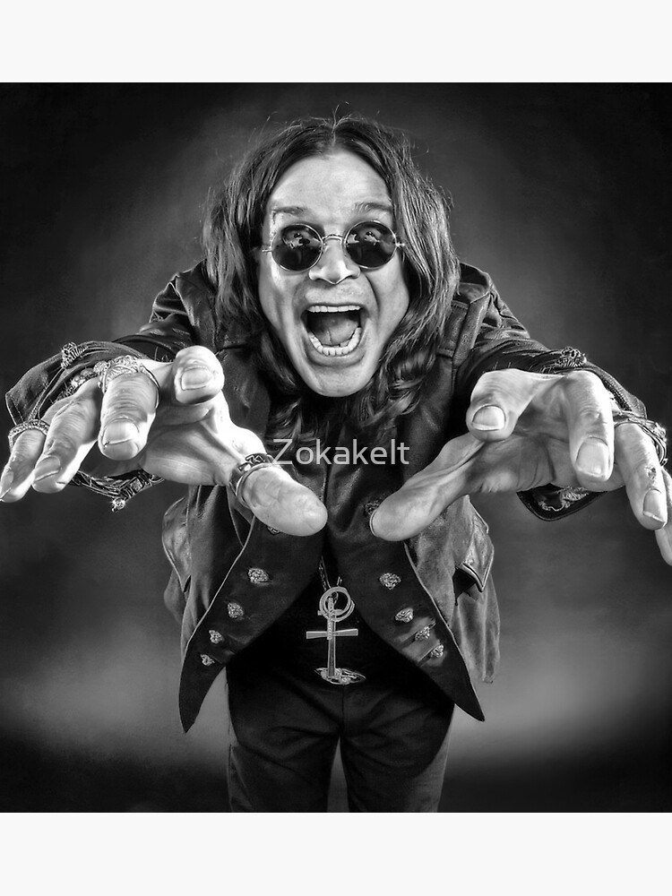 "Ozzy Osbourne" Sticker for Sale by Zokakelt | Redbubble