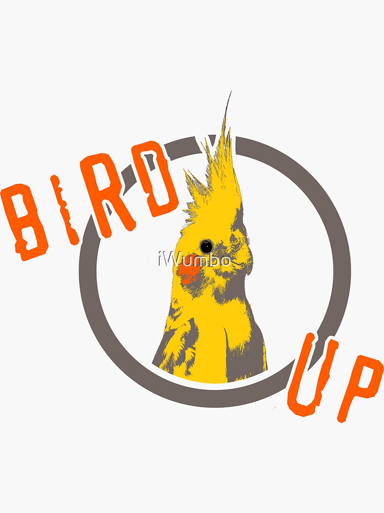 "Bird Up" Sticker by iWumbo | Redbubble