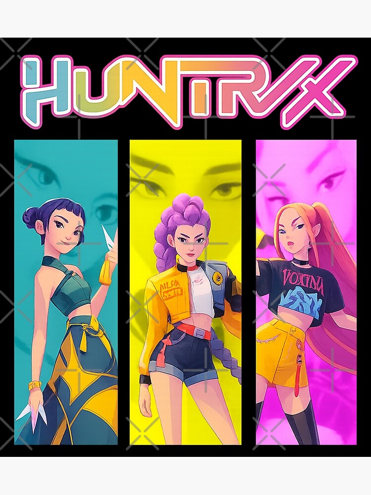 "Huntrix Girls, Kpop Demon Hunters, Huntrix, Huntrix Fan, Rumi Zoey ...