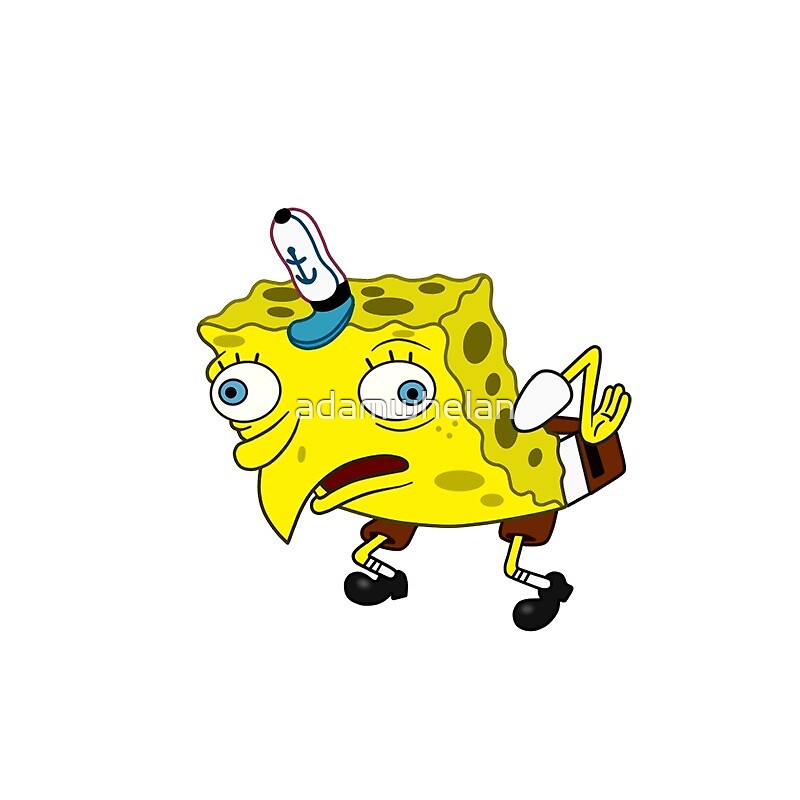 "Spongebob Lean" by adamwhelan | Redbubble