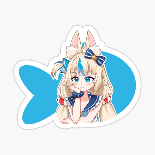 "Sameko Saba " Sticker for Sale by Kate27sun | Redbubble