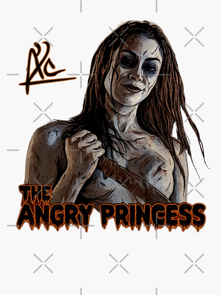 "the Angry princess - 13 ghosts" Sticker for Sale by JTK667 | Redbubble