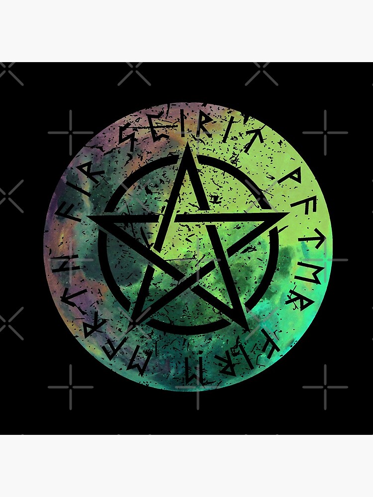 "Nordic Runes - Pentacle - Elements - Earth, Fire, Water, Spirit, Air ...