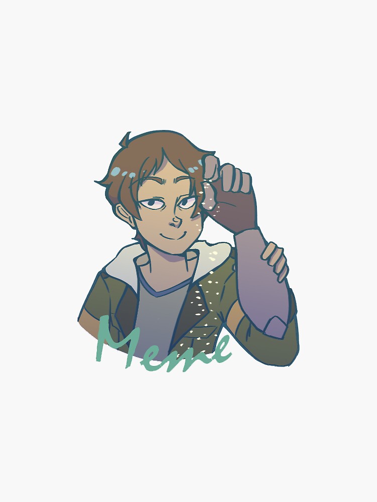 "Voltron- Lance" Sticker for Sale by RenRen1301 | Redbubble