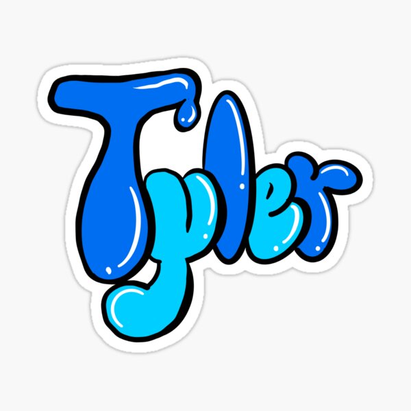 Bubble Letters Names Tyler