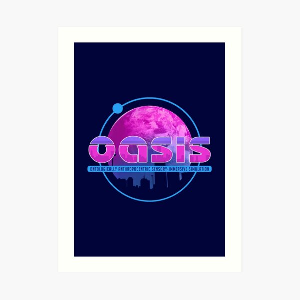 "Oasis (Ready Player One)" Art Print by VanHand | Redbubble