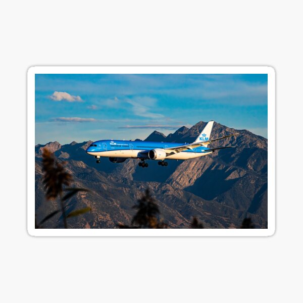"KLM Boeing 787" Sticker for Sale by BinaryAviation | Redbubble