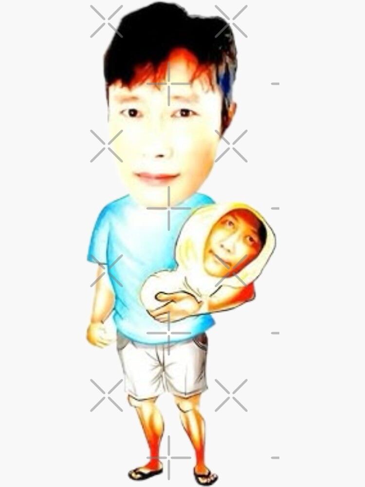 "Papa Meme" Sticker for Sale by tea-rex23 | Redbubble