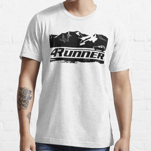 "4Runner - Mountains + Vehicle 4th Gen" T-shirt for Sale by ...