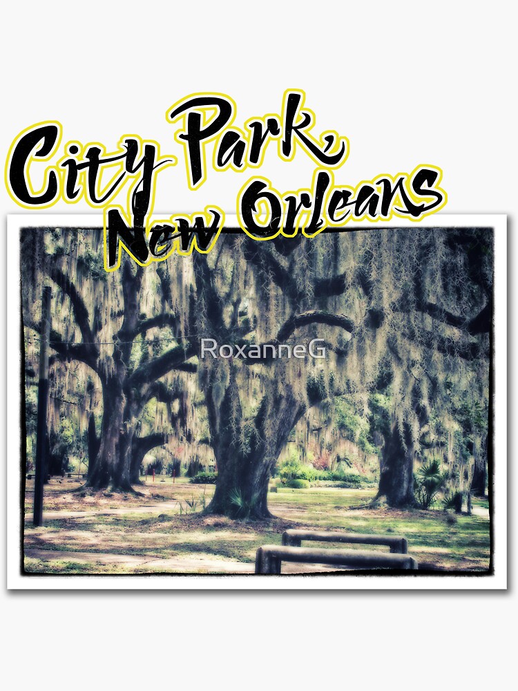 "Spanish Moss" Sticker for Sale by RoxanneG | Redbubble