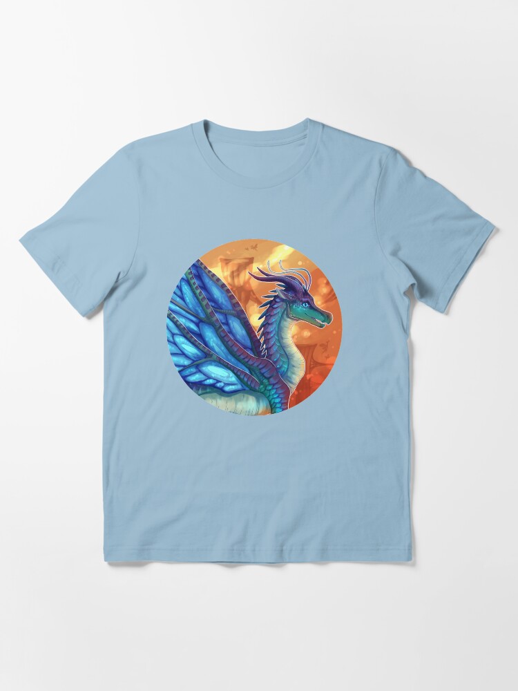 "Wings of Fire - Blue" T-shirt for Sale by Biohazardia | Redbubble ...