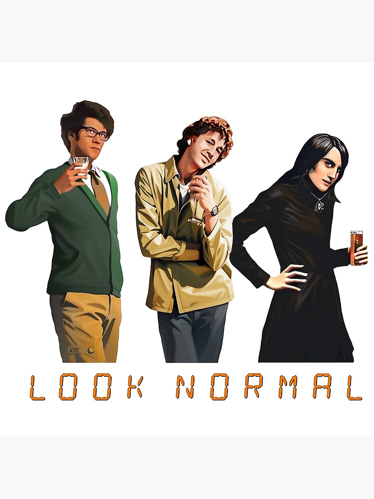 "Look Normal - The IT Crowd" Greeting Card for Sale by vincentmuller ...