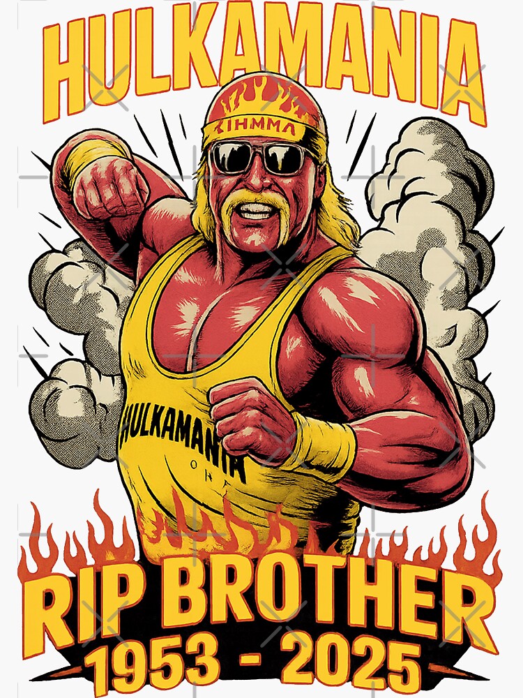 "Hulkamania In Memory Hulk Hogan 1953-2025 - Hulkamania Lives Forever ...