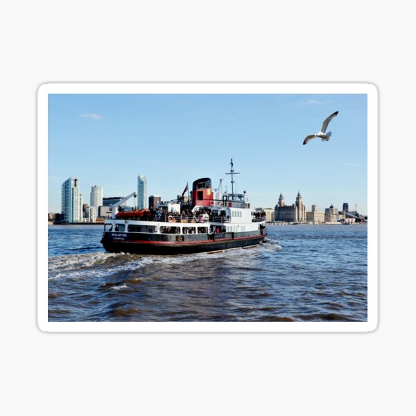 "Mersey Ferryboat Royal Daffodil" Sticker by Retiree | Redbubble