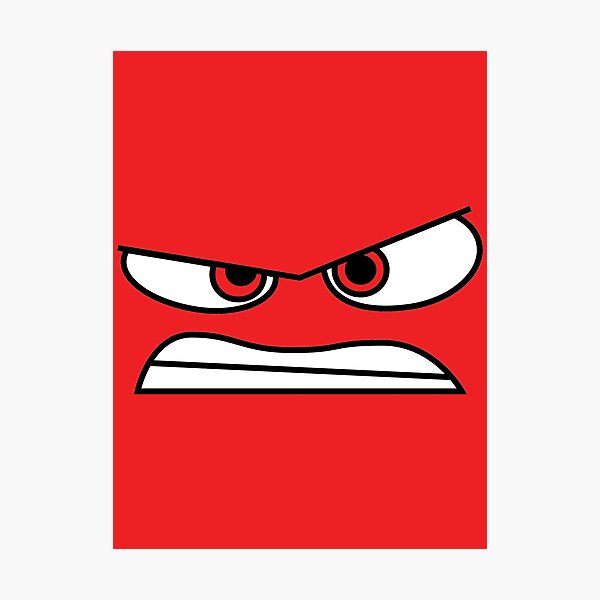 "Anger (Inside Out) Version 2" Photographic Print for Sale by ...
