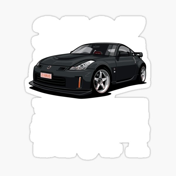"Nissan 350Z" Sticker for Sale by JGuzman925 | Redbubble
