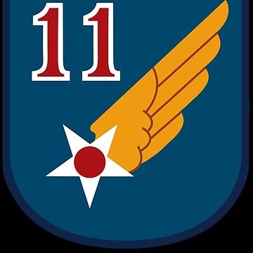 "11th Air Force Emblem" Essential T-Shirt for Sale by warbirdwear ...