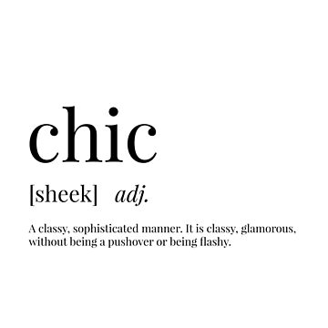 "Chic Definition" Kids T-Shirt for Sale by definingprints | Redbubble