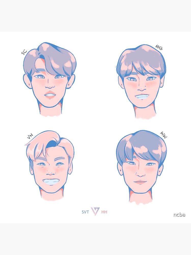 "SVT Hip Hop unit" Sticker by ncba | Redbubble