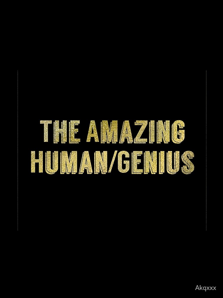 "Brooklyn 99 amazing human/genius" Graphic T-Shirt for Sale by Akqxxx ...