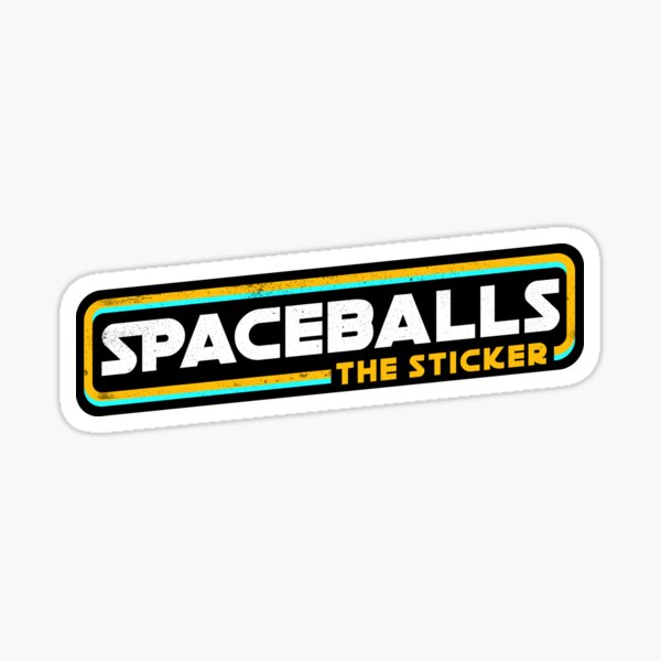 "Spaceballs The T-Shirt" Sticker for Sale by therocketman | Redbubble