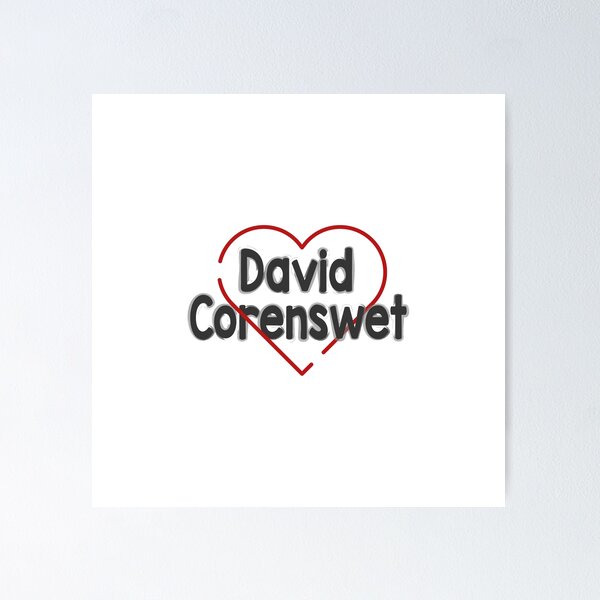 "I love David Corenswet" Poster for Sale by FineArrayDesign | Redbubble
