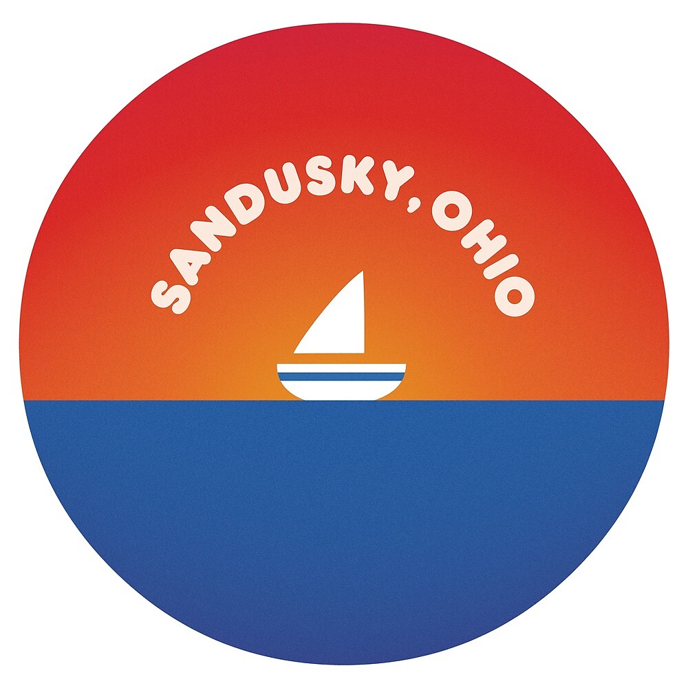 ""Sandusky, Ohio" T-Shirts and Stickers" by SanduskyAlbum | Redbubble
