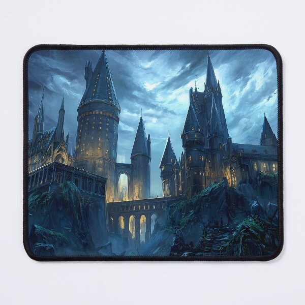 "Wizard fantasy castle" Mouse Pad for Sale by MrHide | Redbubble