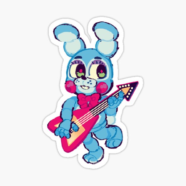 "Toy Bonnie" Sticker for Sale by Hongoo | Redbubble