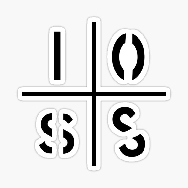 "LOSS Meme - Letters Black" Sticker for Sale by FalconArt | Redbubble