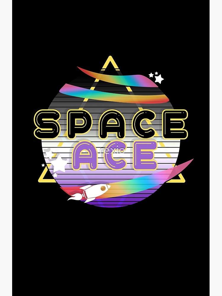 "Space Ace" Art Print for Sale by rexio | Redbubble