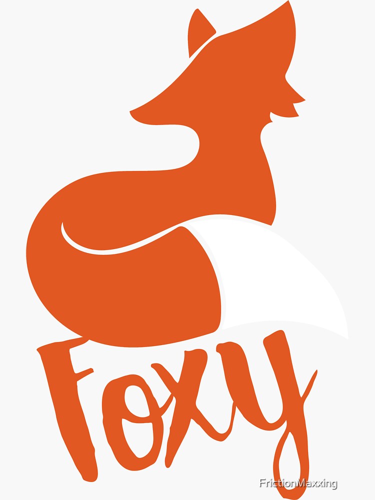 "Foxy" Sticker for Sale by Boogiemonst | Redbubble