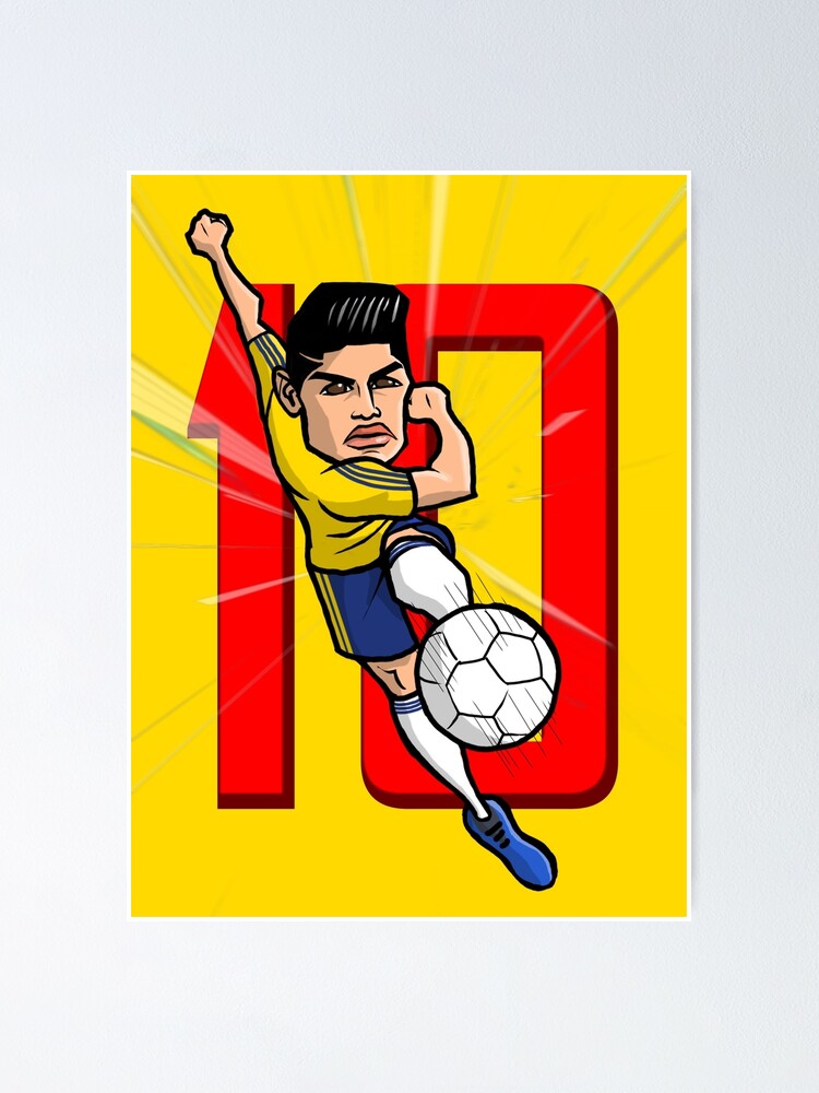 "JAMES RODRIGUEZ" Poster by palomedridista | Redbubble