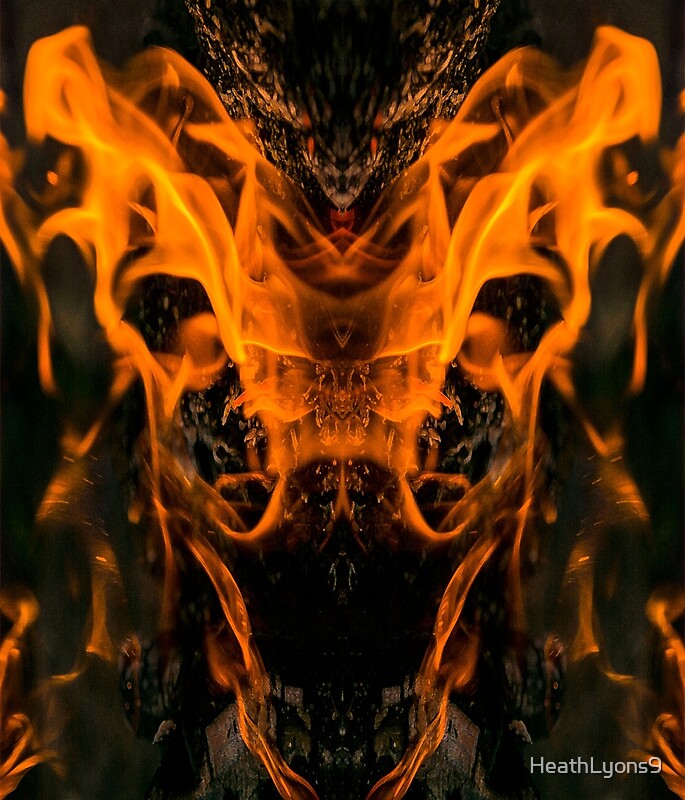 "Fire Totem" by HeathLyons9 | Redbubble