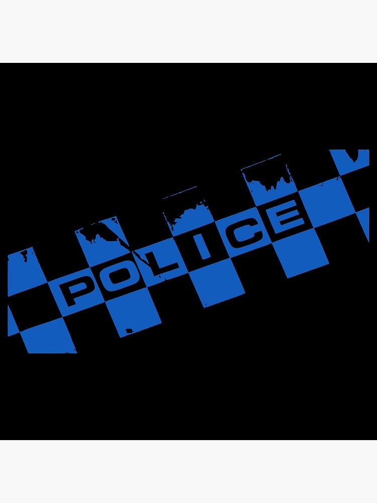 "Checkered Police Tape" Poster for Sale by UNK-Fatigues | Redbubble