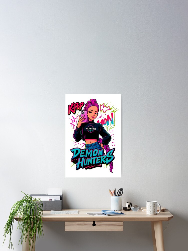 "K-Pop Demon Hunters art Rumi - 19" Poster for Sale by vsartmaking | Redbubble