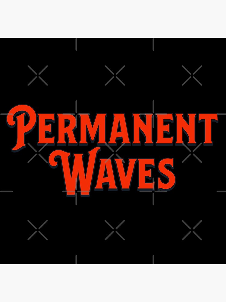Rush Permanent Waves Posters for Sale | Redbubble