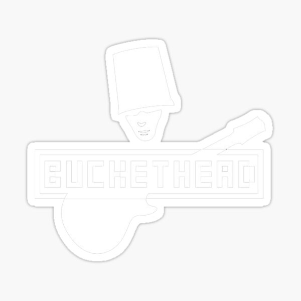 "buckethead" Sticker for Sale by dizelmuzaka | Redbubble