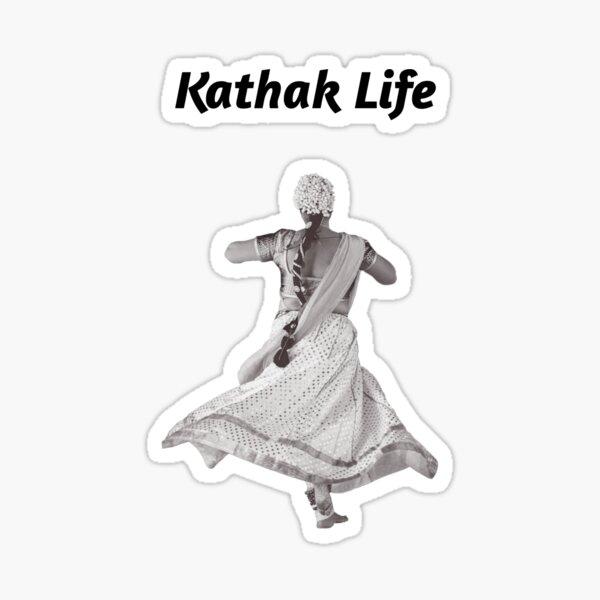 "Kathak Life" Sticker for Sale by Artika-Designs- | Redbubble