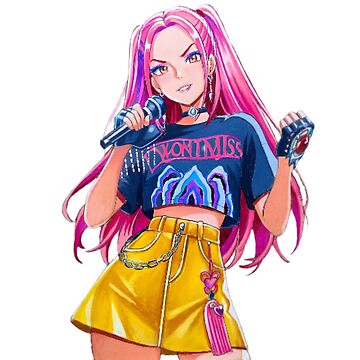 "KPop Demon Hunters Fan Art Mira" Sticker for Sale by Neibi | Redbubble