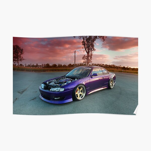 "Turbo S14 Nissan" Poster by dragphotos | Redbubble