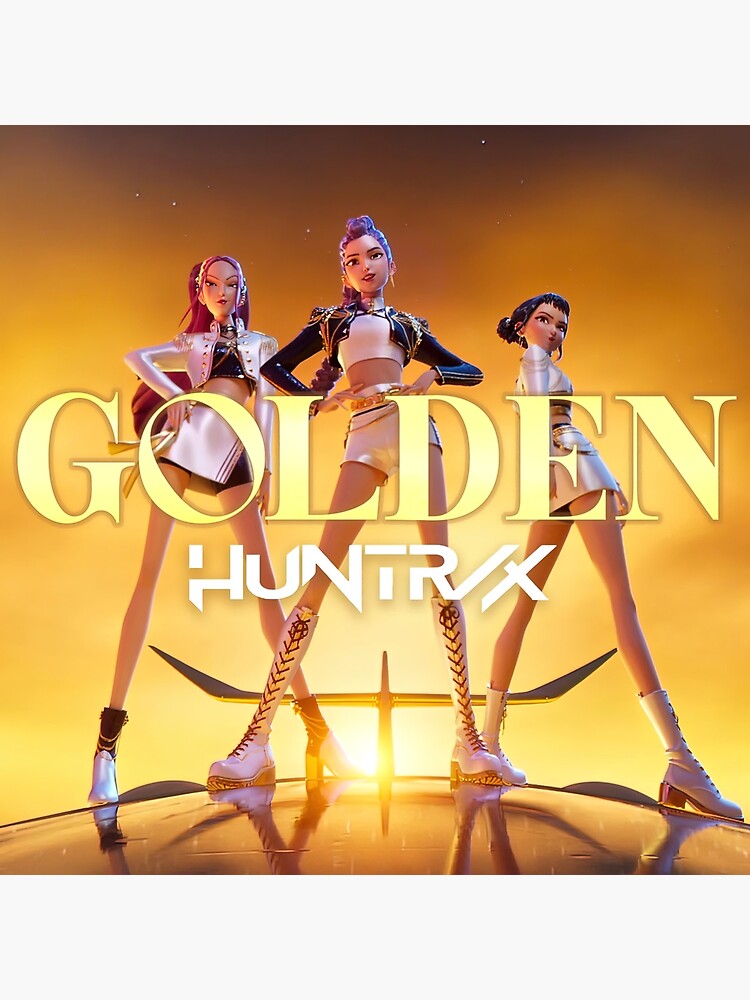 "Huntrix Golden - Kpop Demon Hunters" Poster for Sale by Funky-Sprunki ...