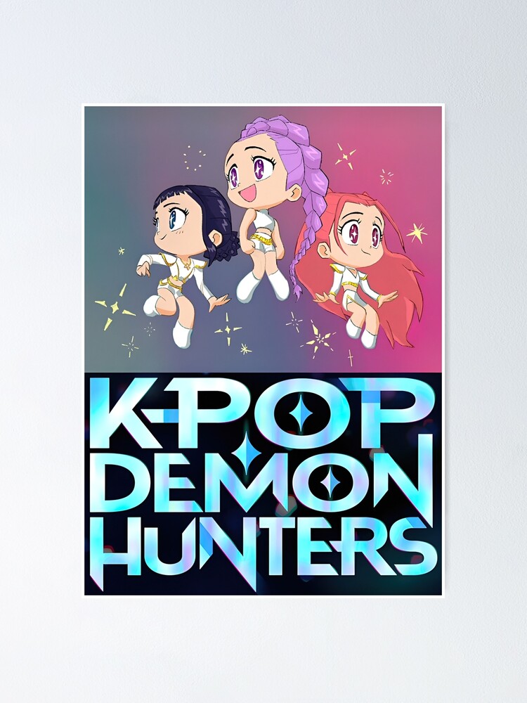 "Huntric Cute Funko - Kpop Demon Hunters" Poster for Sale by Funky ...