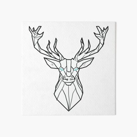 "Crystal Buck" Art Board Print by TrintinRollins | Redbubble
