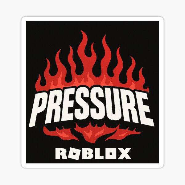 "Pressure Roblox" Sticker for Sale by Realyou | Redbubble