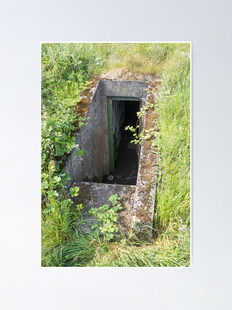 "Bunker Entrance" Poster for Sale by Simon1965 | Redbubble