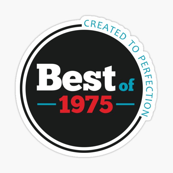 "Best of 1975" Sticker by twgcrazy | Redbubble