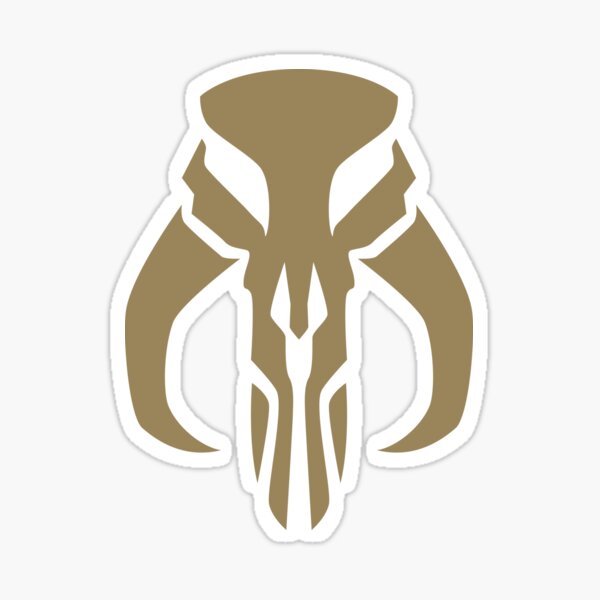 "Mandalorian Mythosaur Icon" Sticker for Sale by Antoine1313 | Redbubble
