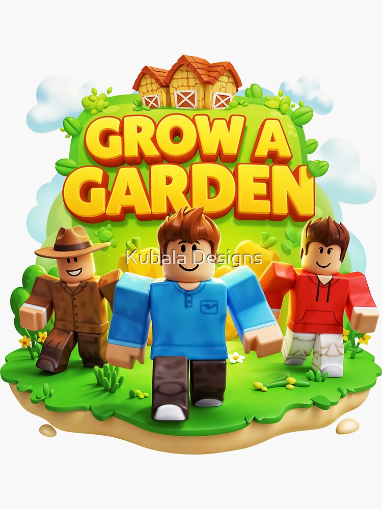 "Roblox Grow a Garden" Sticker for Sale by Darcekar | Redbubble