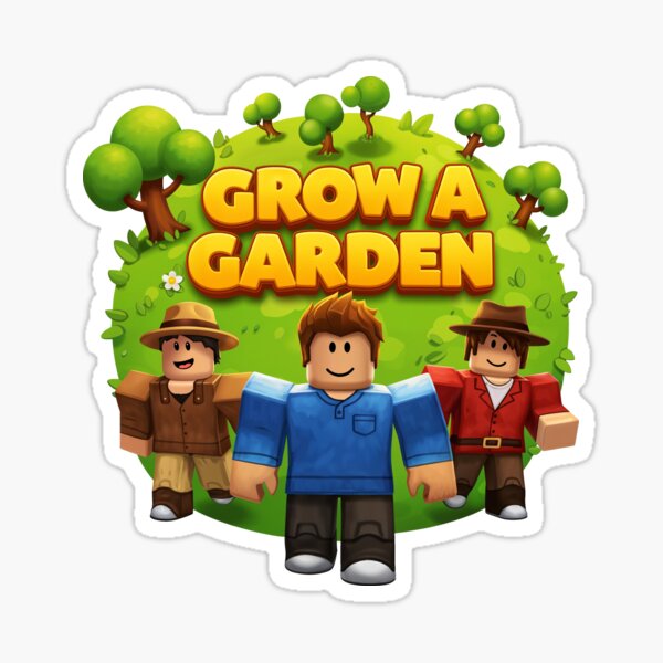 "Roblox Grow a Garden" Sticker for Sale by Darcekar | Redbubble